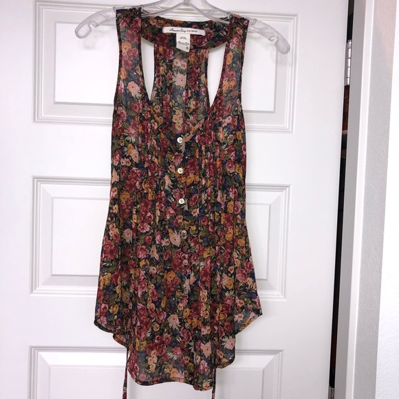 American Rag | Tops | American Rag Floral Tank Top Small | Poshmark